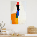 Abstract "Woman Torso" Poster | Zazzle