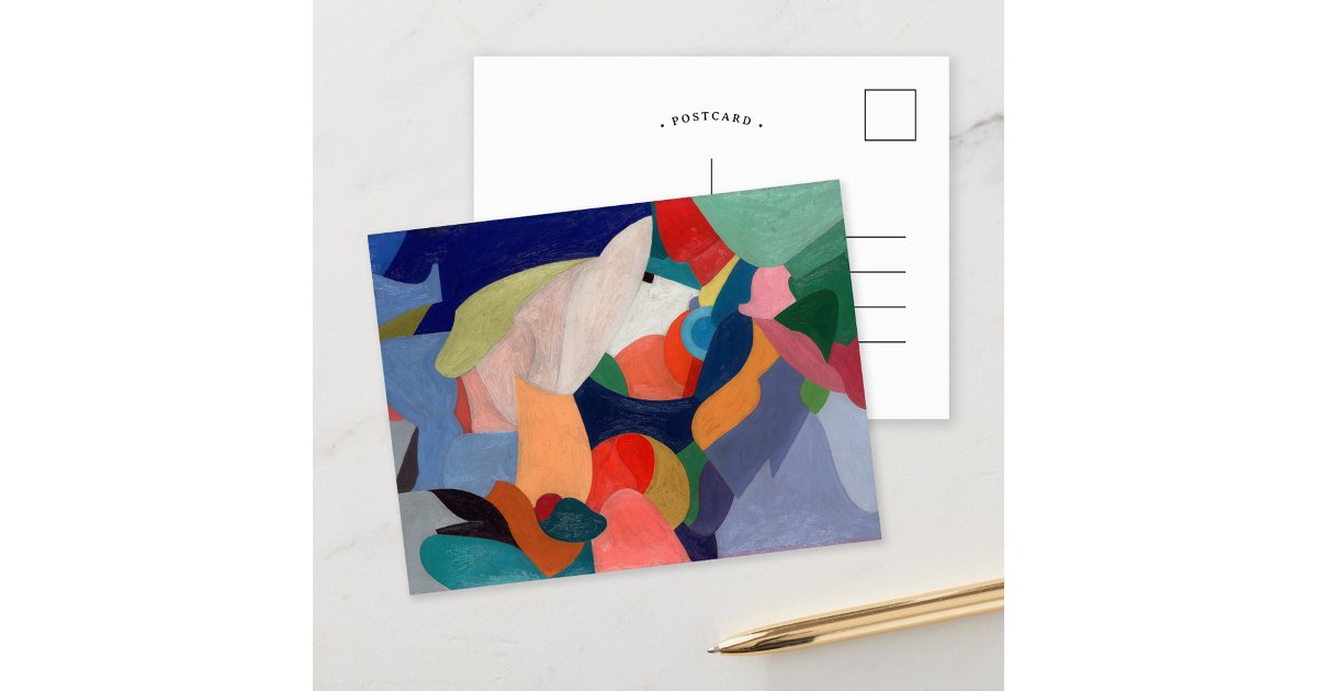 Abstraction | Jay Van Everen Postcard | Zazzle