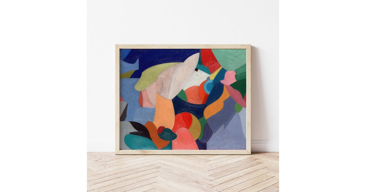 Abstraction | Jay Van Everen Poster | Zazzle