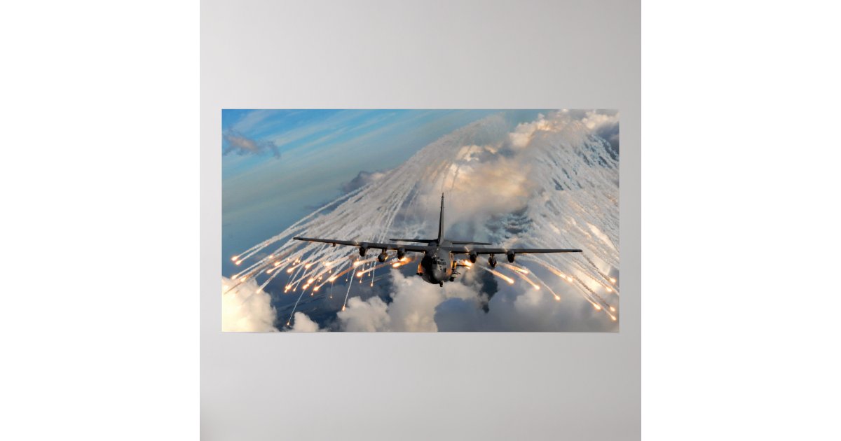 AC-130U Gunship Poster | Zazzle