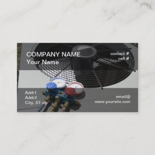 Hvac Business Cards - Business Card Printing | Zazzle
