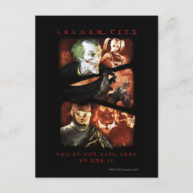 AC Poster - You're Not Safe Here 2 Postcard | Zazzle