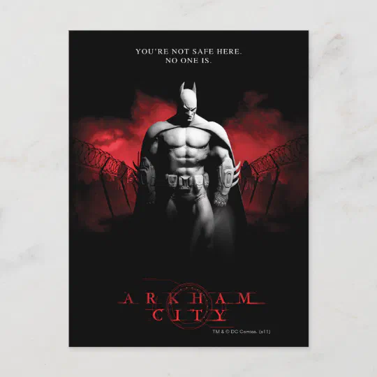 AC Poster - You're Not Safe Here Postcard | Zazzle.com