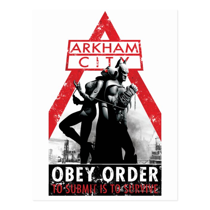 AC Propaganda - Obey/To Submit Is To Survive Postcard | Zazzle.com