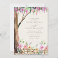 Acacia on a Wildflower Field Wedding Invitation | Zazzle