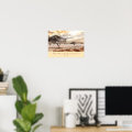 Acacia Trees Custom Poster with Bible Verse | Zazzle
