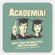 Academia: Tasty Nuts From Hawaii Square Sticker | Zazzle