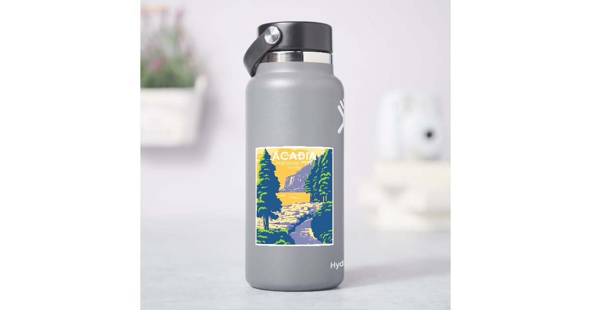 Acadia National Park Bar Harbor Sticker | Zazzle
