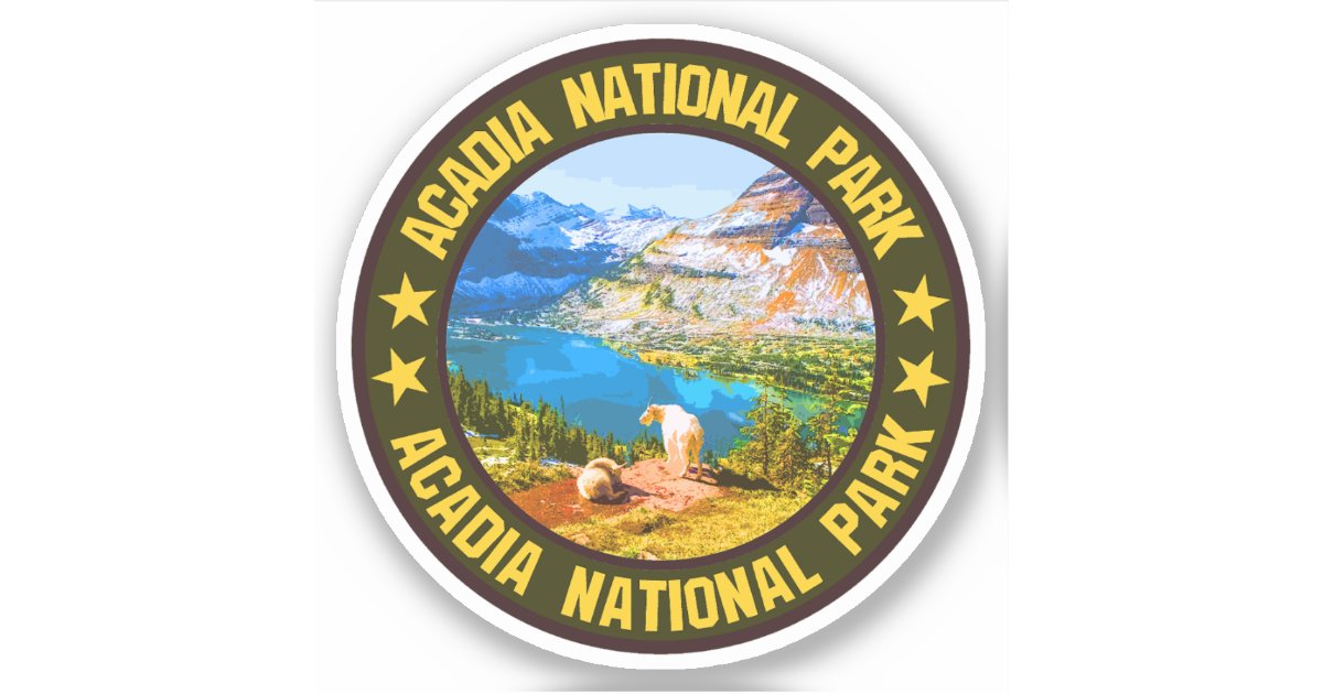 Acadia National Park Sticker | Zazzle
