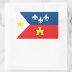Acadiana Cajun Flag Stickers | Zazzle