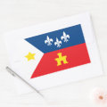 Acadiana Cajun Flag Stickers | Zazzle