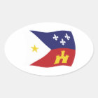 Acadiana Cajun Flag Stickers | Zazzle.com