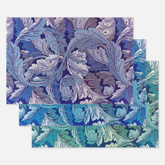 Acanthus, William Morris Wrapping Paper Sheets | Zazzle
