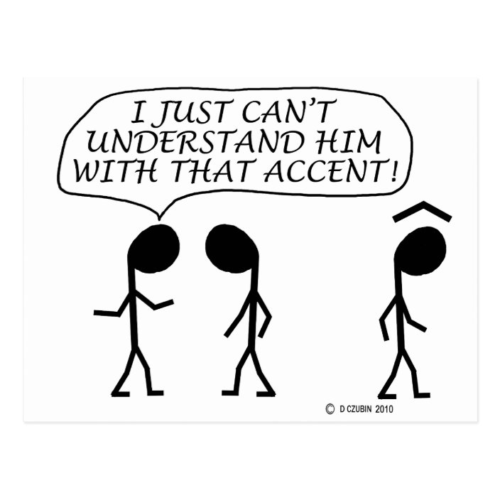Accent Postcard | Zazzle.com