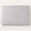 Accept and Embrace Rainbow Typography Sticker | Zazzle