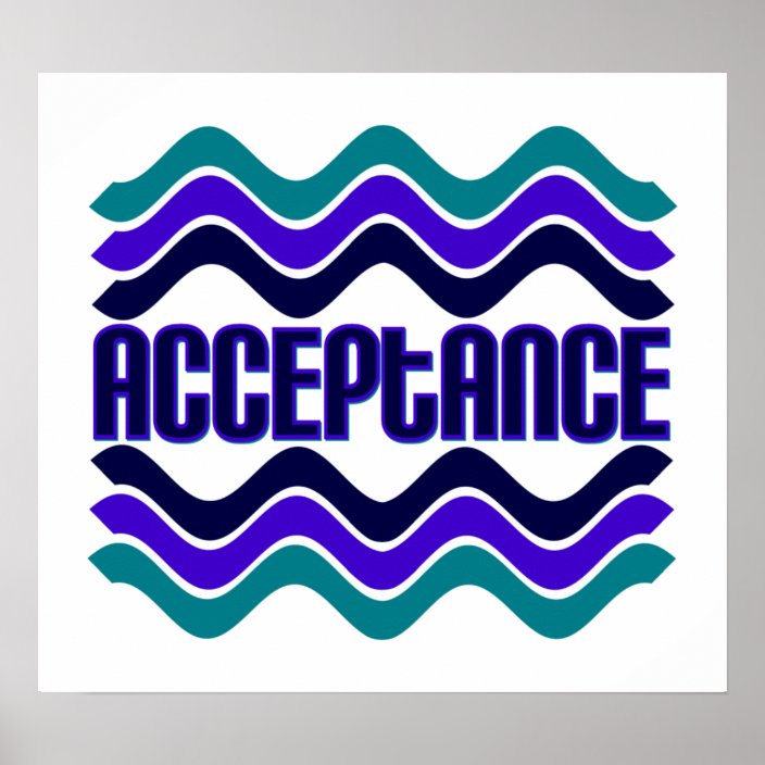 Acceptance Poster | Zazzle.com