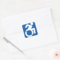 Accessible Icon Small Stickers | Zazzle