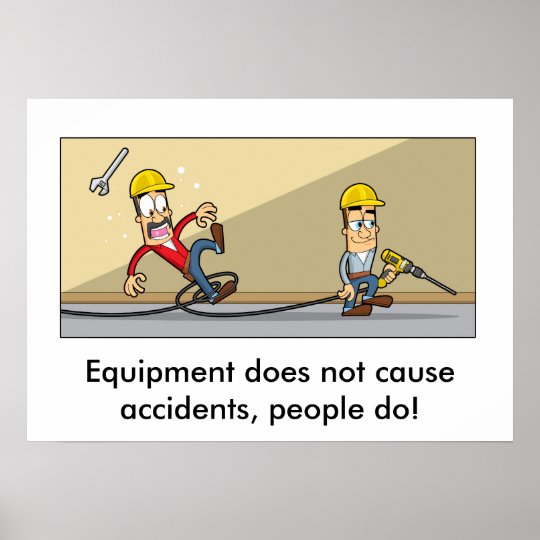 Accident Prevention 001 Poster | Zazzle.com