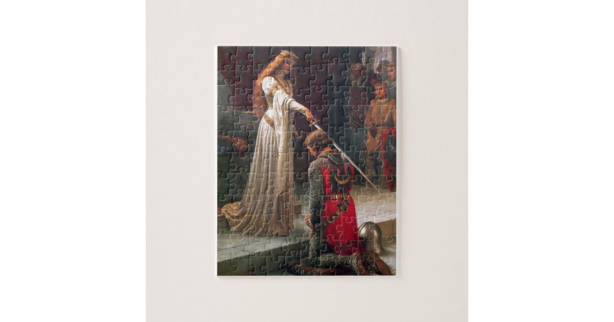 Accolade - The Knight Jigsaw Puzzle | Zazzle