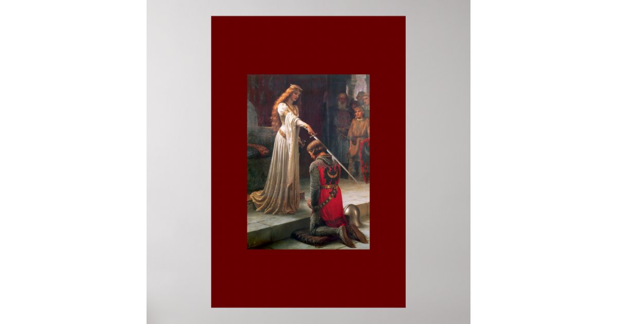 Accolade-The Knight Poster | Zazzle
