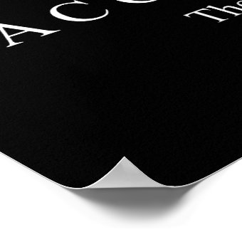 Accomplishment Poster | Zazzle