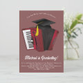Accordion Music Graduation Party Invitation | Zazzle