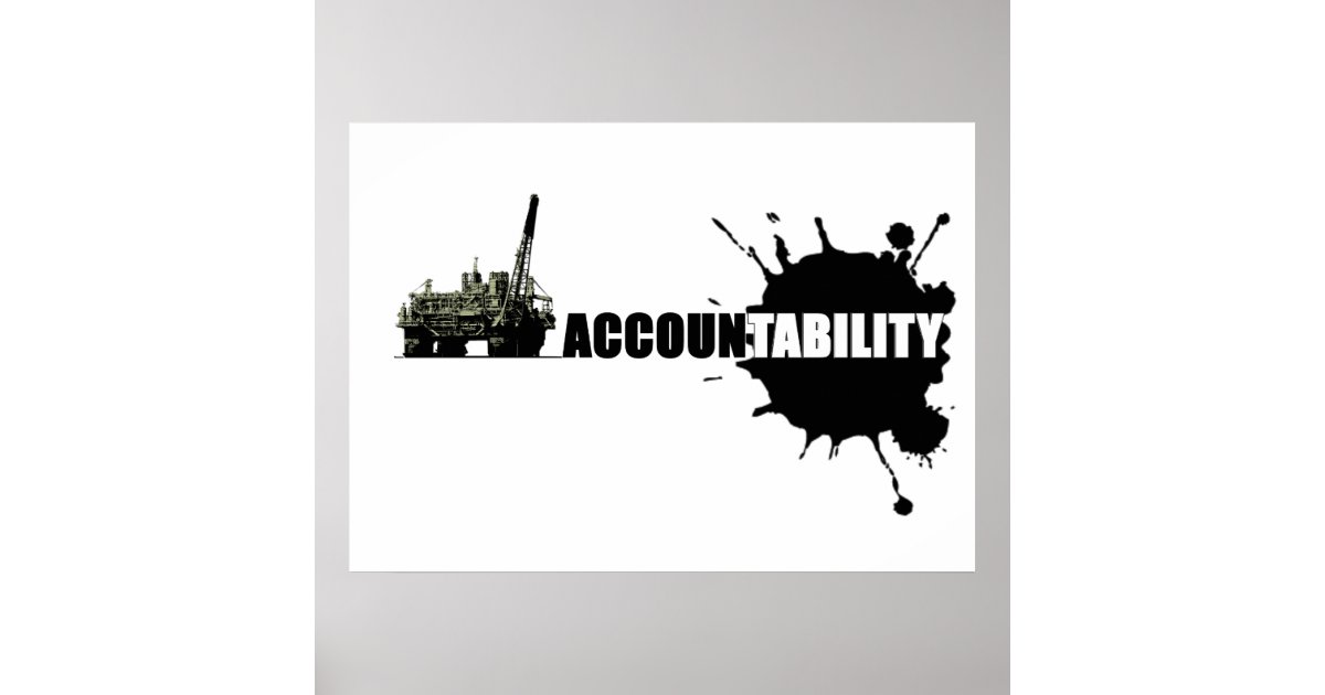 ACCOUNTABILITY POSTER | Zazzle