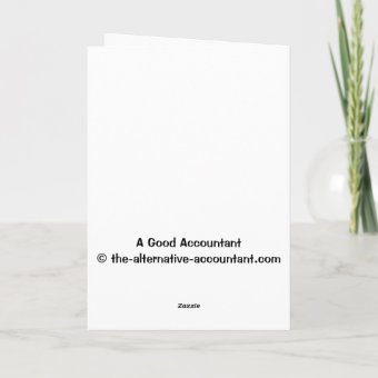 Accountant Birthday | Funny Accounting MisQuote Card | Zazzle