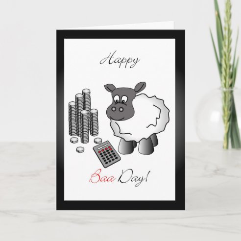 Accountant Birthday Cards | Zazzle