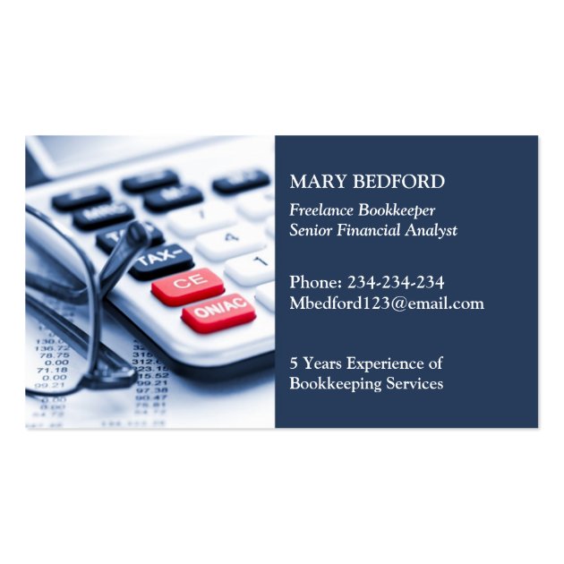 Accountant Business Card