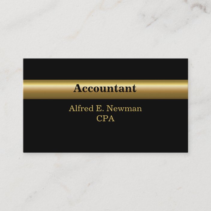 Accountant Business Cards | Zazzle.com