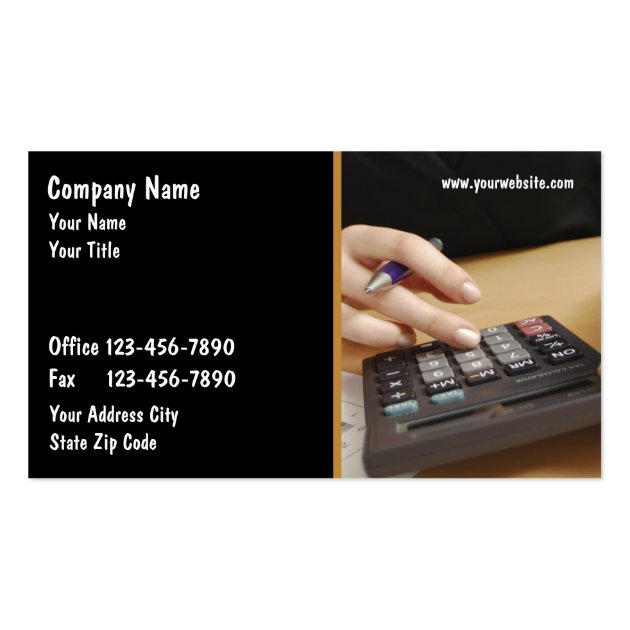 Accountant Business Cards