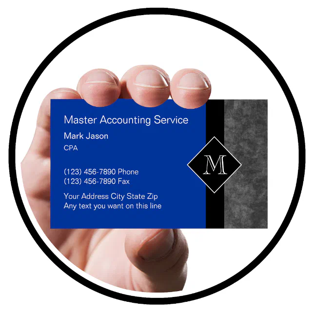 Accountant Business Cards | Zazzle