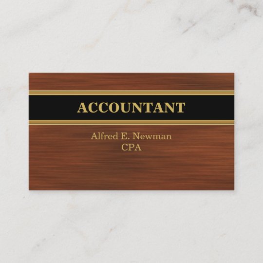 Accountant Business Cards | Zazzle.com