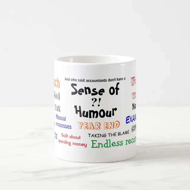 Accountant sense of humor ?! (UK) Coffee Mug | Zazzle