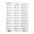 Accountant Stick Figure Label | Zazzle