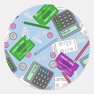 Accounting Stickers | Zazzle