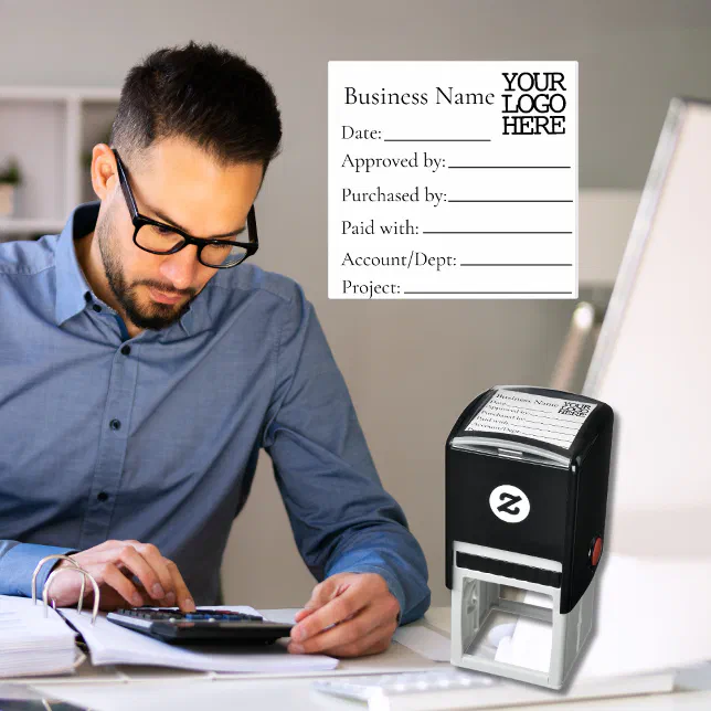 Accounting AP Project Invoice Processing Approval Self-inking Stamp ...