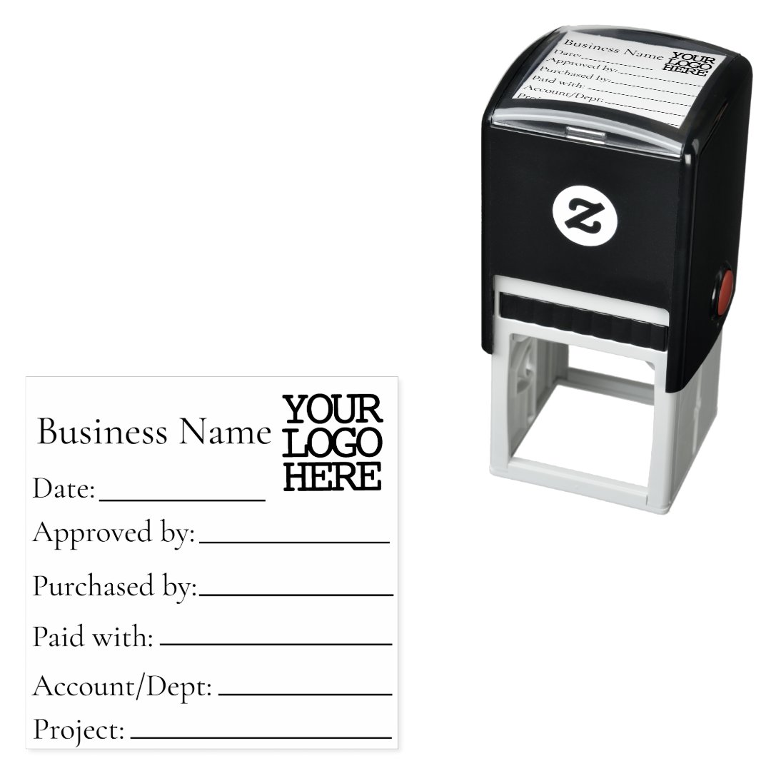 Accounting AP Project Invoice Processing Approval Self-inking Stamp ...