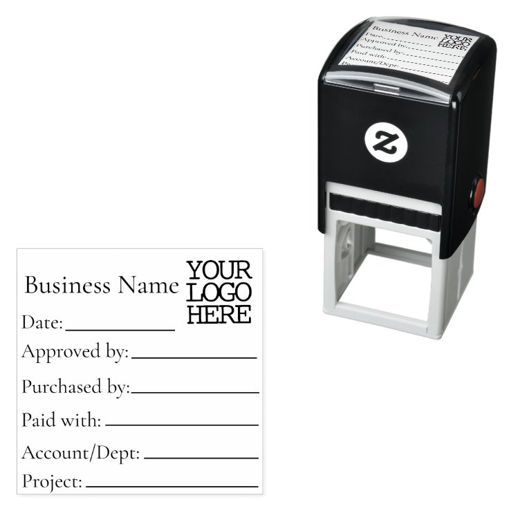 Accounting AP Project Invoice Processing Approval Self-inking Stamp ...