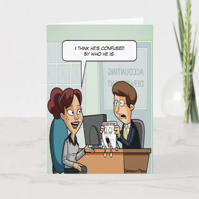 Accounting Board of Directors Pun Birthday Card | Zazzle