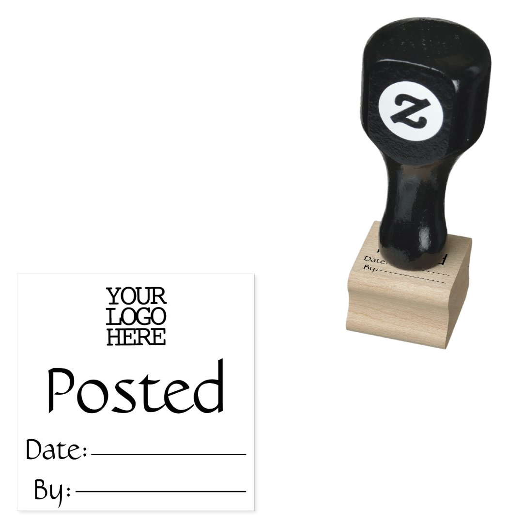 Accounting Bookkeeping Posted Invoice Transaction Rubber Stamp | Zazzle