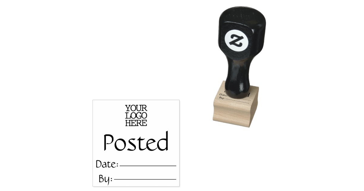 Accounting Bookkeeping Posted Invoice Transaction Rubber Stamp | Zazzle