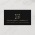 Accounting Business Cards with QR Code | Zazzle