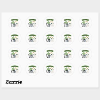 Accounting Classic Round Sticker | Zazzle