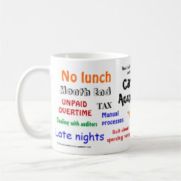 Accounting Exam Success Celebration Cruel Joke Coffee Mug | Zazzle