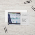 Accounting | Financial Portfolio Business Card | Zazzle
