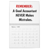 Accounting Is My Life | Humor | Accountant Office Calendar | Zazzle