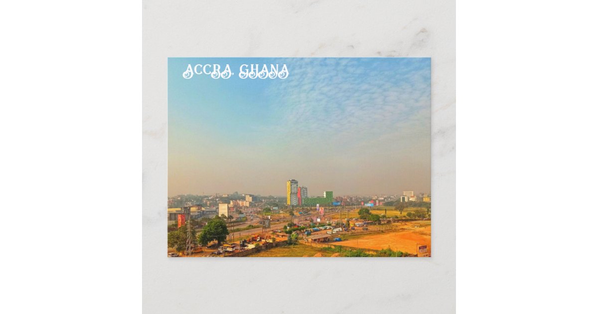 Accra Ghana Postcard | Zazzle
