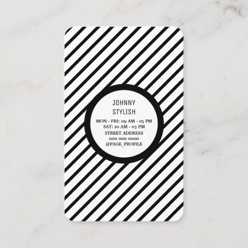Ace card barbers style opposite | Zazzle